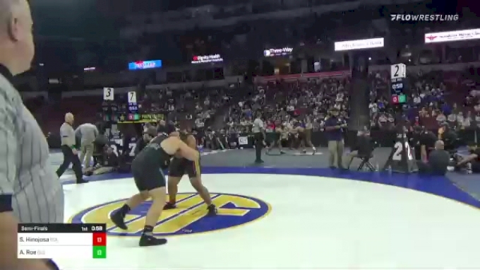 285 lbs Semifinal - Sam Hinojosa, Stagg (SJ) vs Aidan Roe, De La Salle (NC)