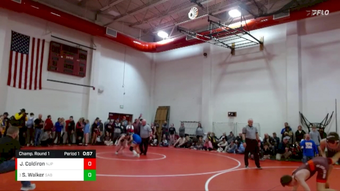 112-122 lbs Champ. Round 1 - Shaylee Walker, Western Wrestling Club vs ...