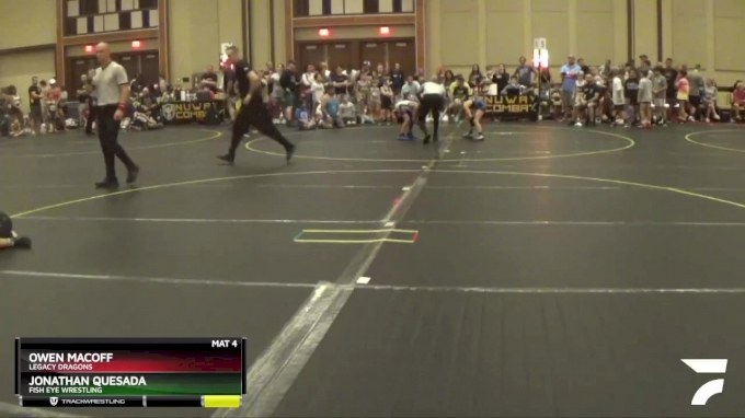 70 lbs Quarterfinal - Jonathan Quesada, Fish Eye Wrestling vs Owen ...