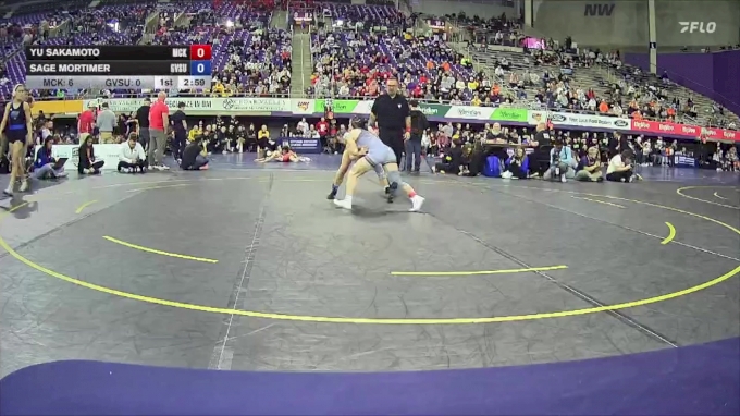 117 lbs Semis & 3rd Wb (16 Team) - Sage Mortimer, Grand Valley State vs ...