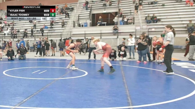 132 lbs Cons. Semis - Isaac Toomey, Warriors Of Christ WOC- Wrestling ...