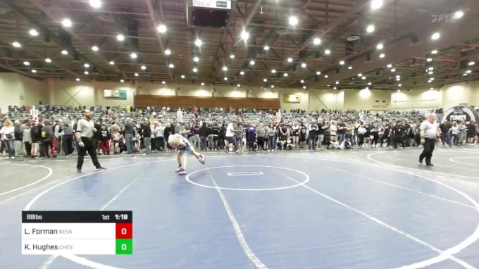 88 lbs Rr Rnd 3 - Lucas Forman, Nevada Elite WC vs Kevin Hughes ...