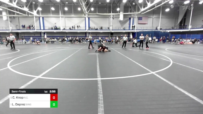 197 lbs Semifinal - Christian Knop, N.C. State vs Lou Deprez ...