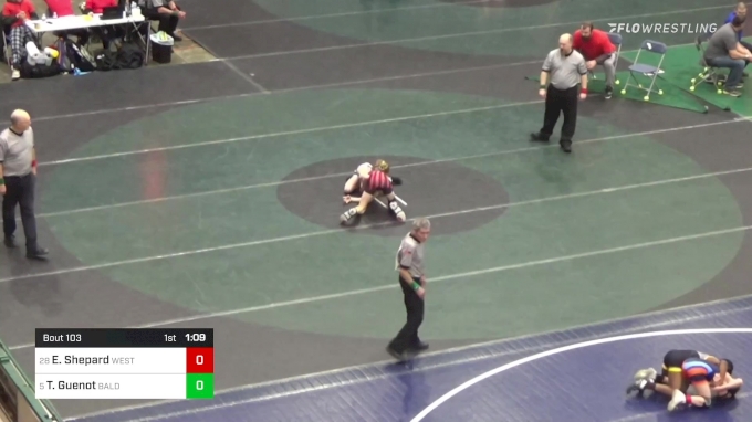 87 lbs Prelim - Rd 32 - Evan Shepard, West Perry vs Tanner Guenot, Bald ...