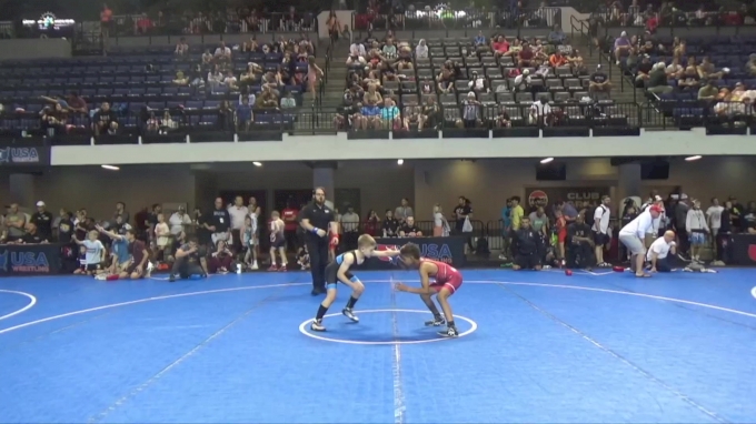 71 lbs Semis - Cameron Allen, Oconomowoc Wrestling Club vs Samson Beyer ...