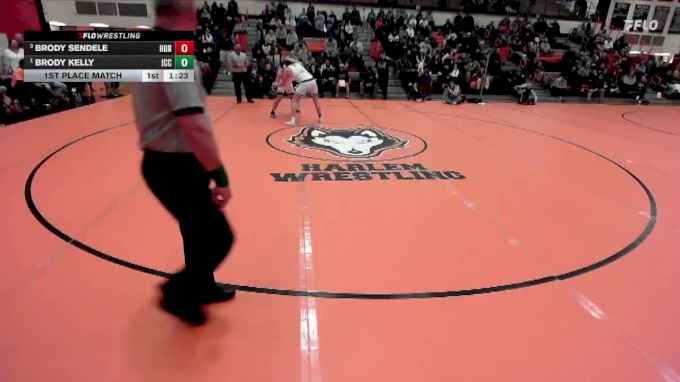 175 lbs 1st Place Match - Brody Kelly, Elmhusrt (IC CATHOLIC) vs Brody ...