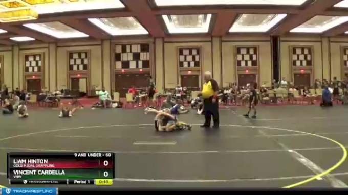 60 lbs Champ. Round 1 - Liam Hinton, GOLD MEDAL GRAPPLING vs Vincent ...