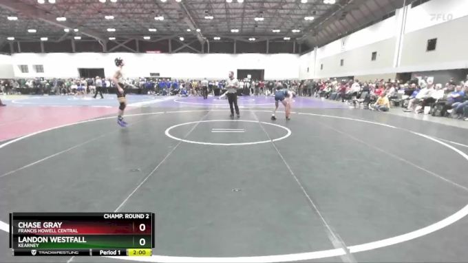 113 lbs Champ. Round 2 - Chase Gray, Francis Howell Central vs Landon Westfall, Kearney