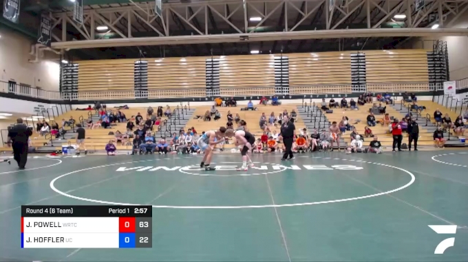 195 lbs Round 4 (6 Team) - JOSH HOFFLER, UNION COUNTY vs JUDE POWELL ...
