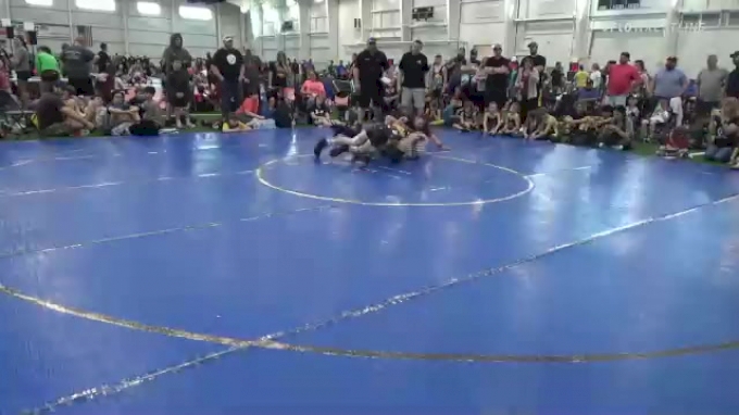 140 lbs Round 2 - Kyler Crooks, TNT/Palmer vs Cole Leach, Grindhouse ...