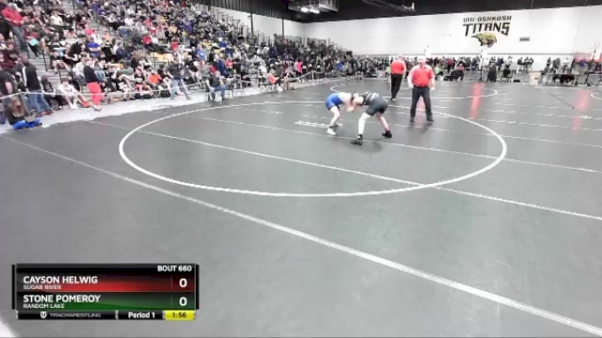 157 lbs Champ. Round 3 - Stone Pomeroy, Random Lake vs Cayson Helwig ...