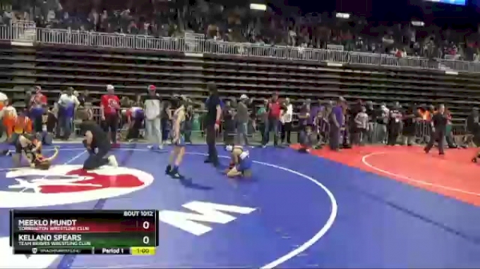 63 lbs Champ. Round 1 - Meeklo Mundt, Torrington Wrestling Club vs ...