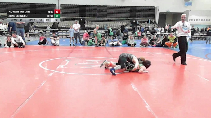 92 lbs Rr Rnd 3 - Rowan Taylor, Rabbit Wrestling Club - K3 vs Jake ...