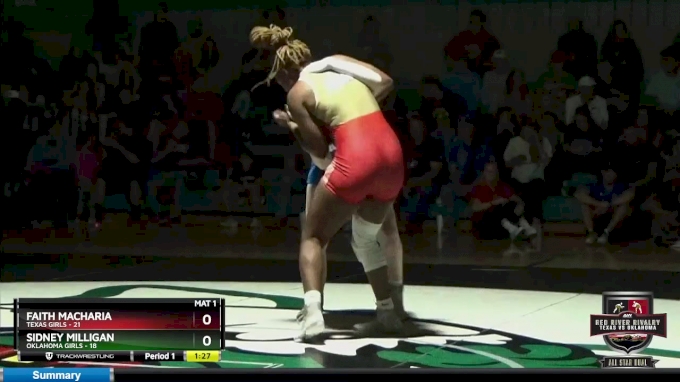 170G Finals (2 Team) - Faith Macharia, Texas Girls vs Sidney Milligan ...