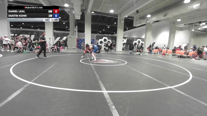 U17 GR - 80 lbs Cons. Round 3 - Daniel Leal, Gold Rush Wrestling vs ...