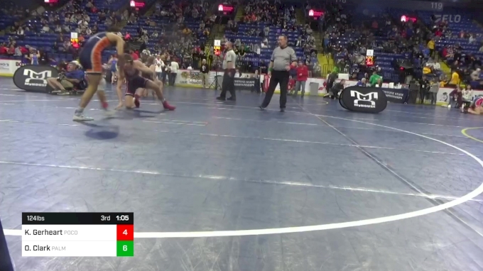 136 lbs Quarterfinal - Simon Zamudio, Hazleton vs Logan Maurer ...