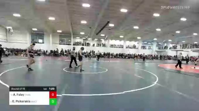 160 lbs Round Of 16 - Alex Foley, Franklin vs Emanuel Psikarakis, Needham