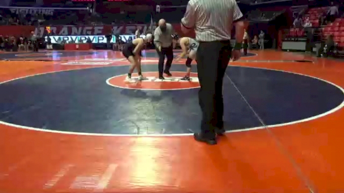 3 lbs Quarterfinal - Lorenzo Frezza, Linconshire (Stevenson) vs Dominik ...