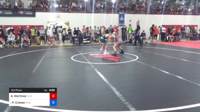 63 kg 3rd Place - Art Martinez, Level Up Wrestling Center vs Paxton ...