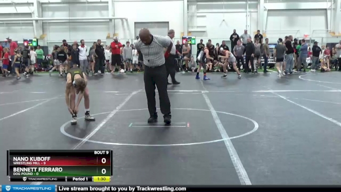 80 lbs Round 3 (8 Team) - Bennett Ferraro, Dog Pound vs Nano Kuboff ...