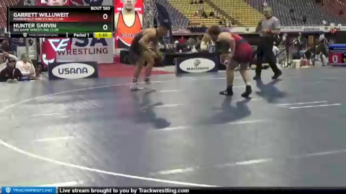152 lbs 1st Place Match - Hunter Garvin, Big Game Wrestling Club vs ...
