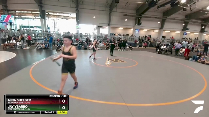 142 lbs Semifinal - Nina Shelger, Paradigm Wrestling vs Jay Ybarbo ...
