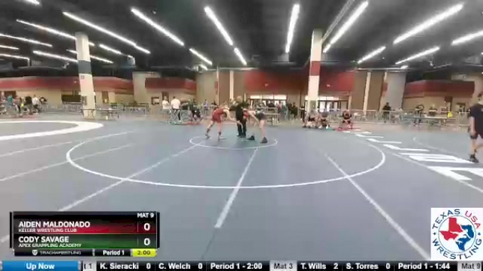 136 lbs 3rd Place Match - Aiden Maldonado, Keller Wrestling Club vs ...