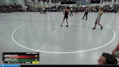 113 lbs Champ. Round 1 - Parker Lutz, Angry Fish Wrestling vs Jaxson ...