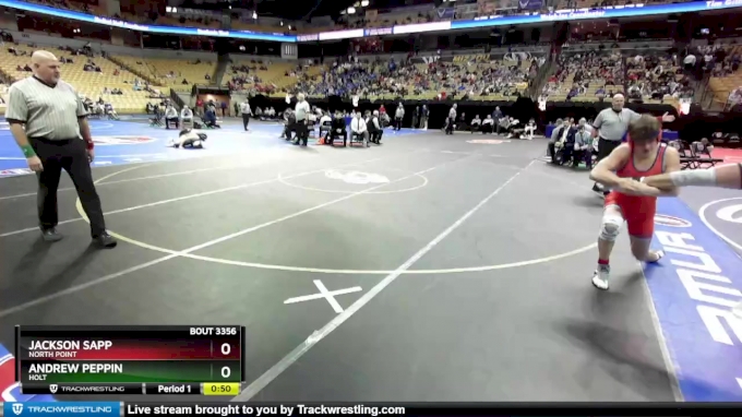 165 Class 3 lbs Cons. Semi - Jackson Sapp, North Point vs Andrew Peppin ...