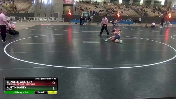 82 lbs 3rd Place Match - Austin Haney, SDWA vs Charlee Wolfley ...