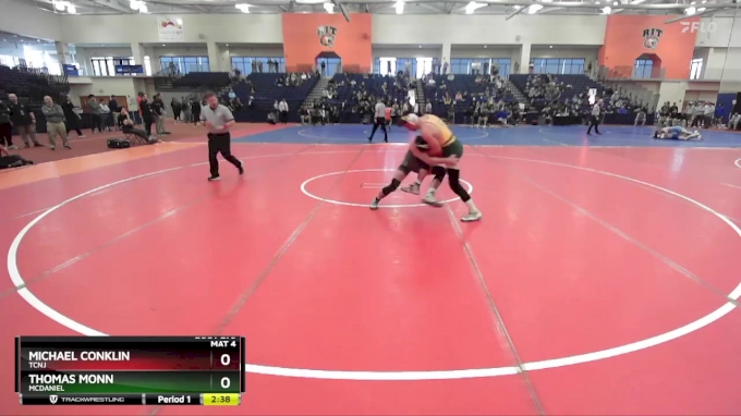 149 lbs Semifinal - Thomas Monn, McDaniel vs Michael Conklin, TCNJ