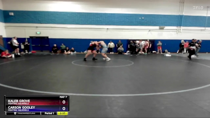 215 lbs Round 5 - Kaleb Grove, Fighting Squirrels vs Carson Gooley ...