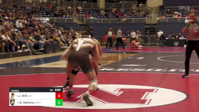 184 lbs Consi Of 8 #1 - Jack Wilt, Lehigh vs Dalton Harkins, Army West ...