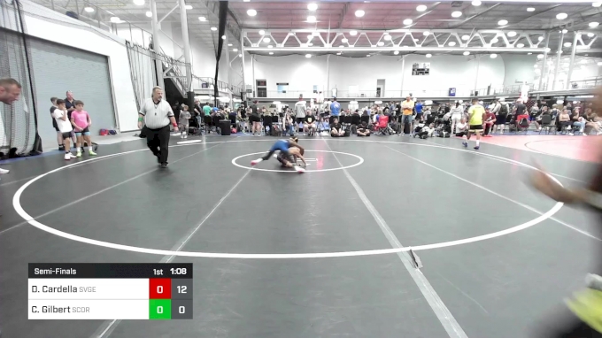 56 lbs Semifinal - Dominic Cardella, Savage Wrestling vs Cameron ...