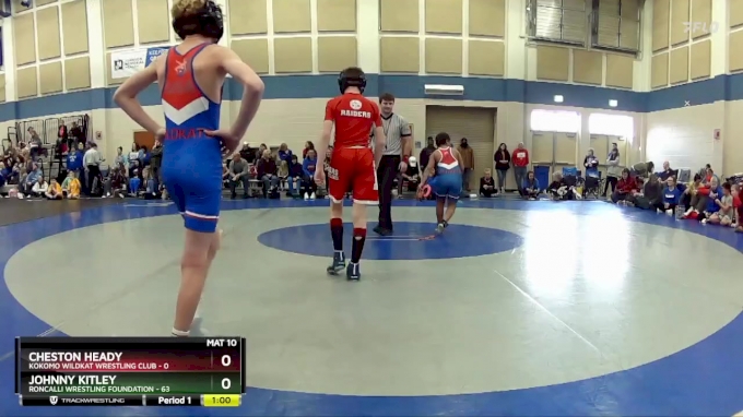 105 lbs Round 4 (10 Team) - Johnny Kitley, Roncalli Wrestling ...