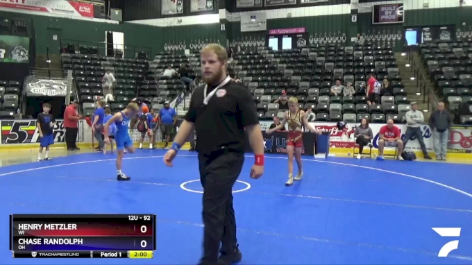 92 lbs Cons. Round 5 - Henry Metzler, WI vs Chase Randolph, OH
