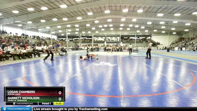165 lbs 5th Place Match - Logan Chambers, Ocean Lakes vs Garrett ...
