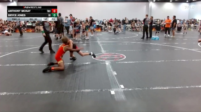 68 lbs Round 3 (3 Team) - Anthony McKay, Team Mat Clash vs Bryce Jones ...