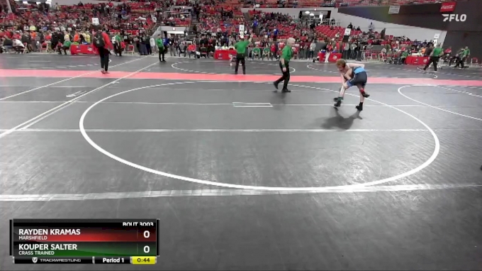 97 lbs 3rd Place Match - Rayden Kramas, Marshfield vs Kouper Salter ...