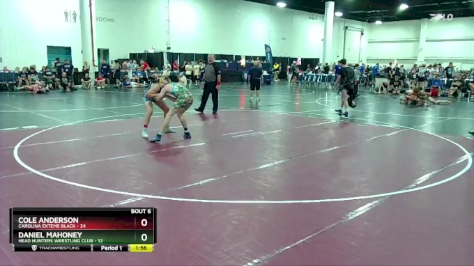144 lbs Round 2 (8 Team) - Daniel Mahoney, Head Hunters Wrestling Club ...