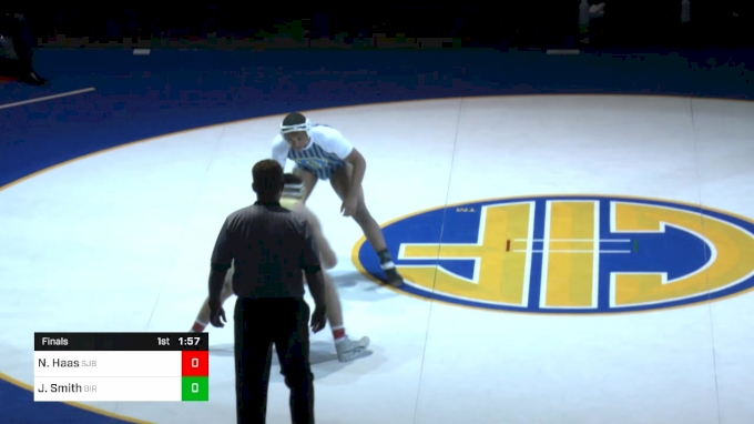 182 lbs Final - Nathan Haas, St. John Bosco (SS) vs Jonovan Smith ...