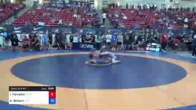 51 lbs Consi Of 8 #2 - Isaac Hampton, Newberg High School Wrestling vs ...