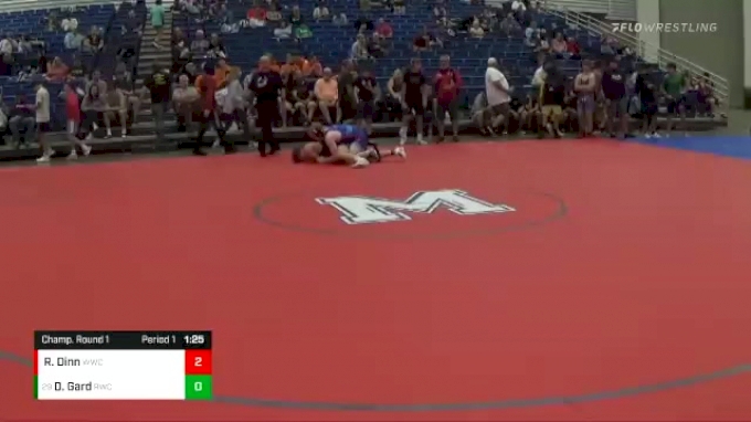 155 lbs Champ. Round 1 - Declan Gard, Rochester Wrestling Club vs ...