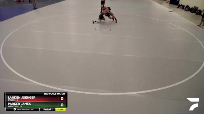 115 lbs Placement (4 Team) - Landen Juenger, GMLOS vs Parker James, WEM/JWP
