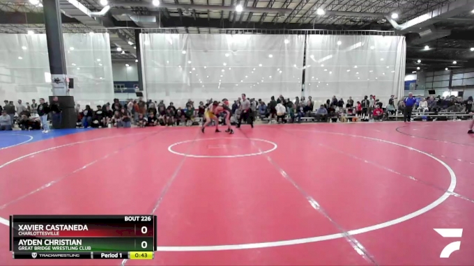157 lbs Cons. Round 2 - Ayden Christian, Great Bridge Wrestling Club vs ...