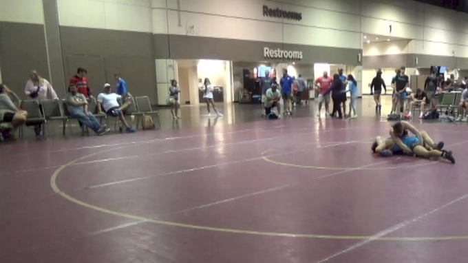 120 lbs Round 4 (6 Team) - Walter Woodard, Kame Style vs Nathan Moser ...