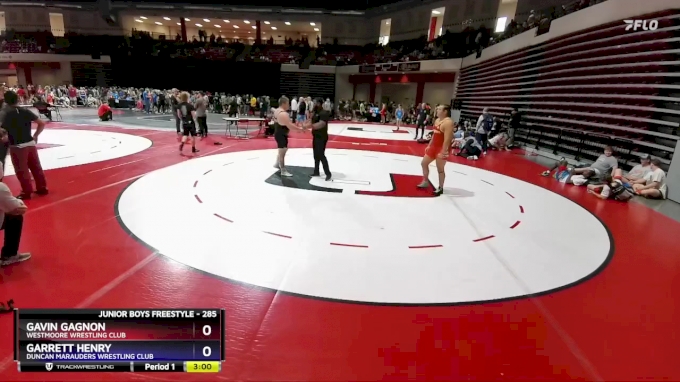 285 lbs Champ. Round 1 - Gavin Gagnon, Westmoore Wrestling Club vs ...