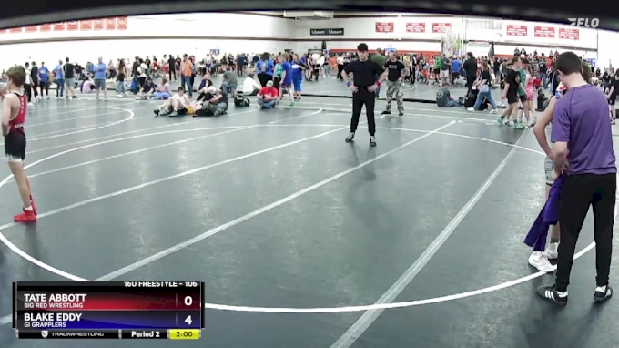 106 lbs Semifinal - Tate Abbott, Big Red Wrestling vs Blake Eddy, GI ...