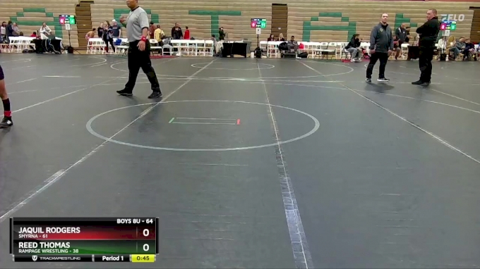 64 lbs 1st Place Match - Reed Thomas, Rampage Wrestling vs Jaquil ...