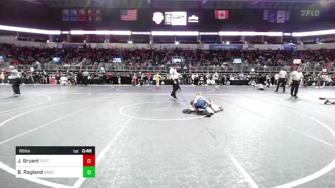 85 lbs Quarterfinal - Jagger Bryant, Tuttle Wrestling Club vs Bryce ...